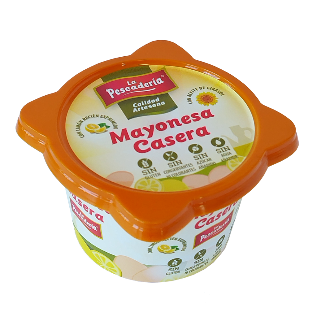 MAYONESA CASERA Mortero 180 ml - Productos La Pescadería
